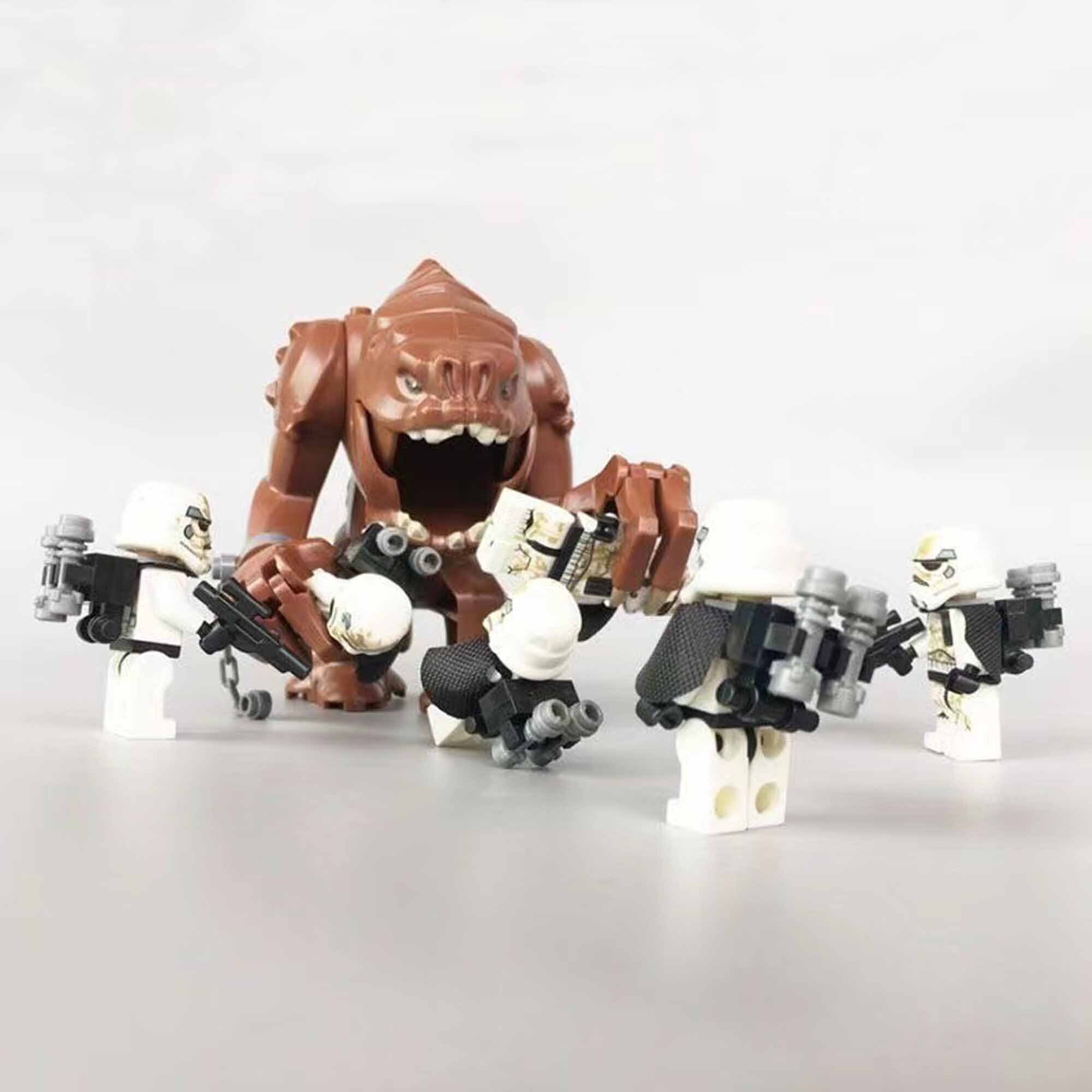(D-Stormtrooper Rancor Monster) Star Wars Large Toy Action Mini Figures ...