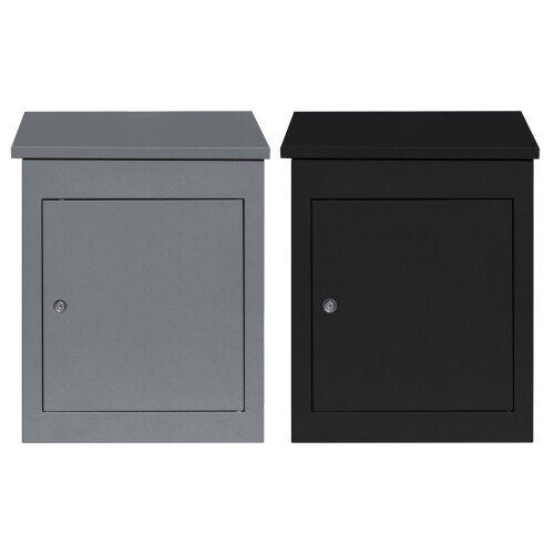 Parcel Post Drop Box Steel Lockable Wall Mount on OnBuy