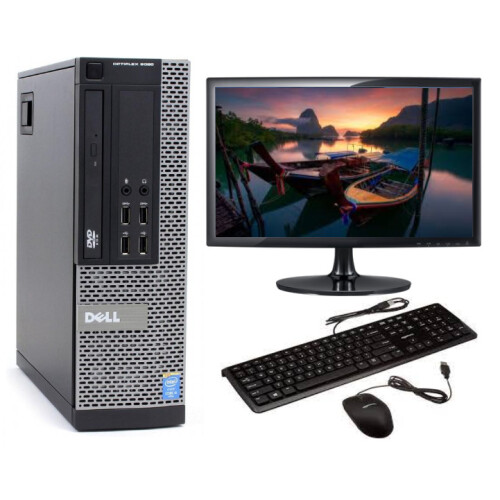 Refurbished Fcs Full Dell Core I3 Desktop Pc Tower Computer Windows 10 ...