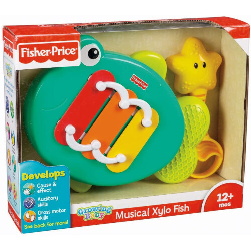 Fisher-Price Growing Baby Musical Xylo Fish on OnBuy