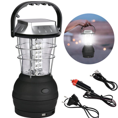 Lantern Ultra Bright Rechargeable Dynamo LED Solar Lantern Hand Crank ...