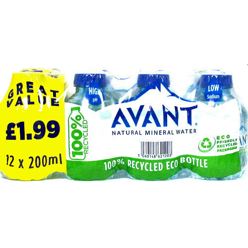 Avant Mineral Water 200ml (Pack of 12) on OnBuy