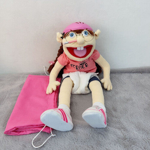 (Feebee) Jeffy Hand puppet Doll FEEBEE Doll SuperMarioLogan on OnBuy