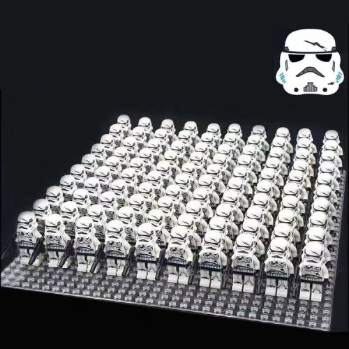 (SW690) 100pcs Star Wars Storm Troops 501st Clone Trooper Minifigures ...