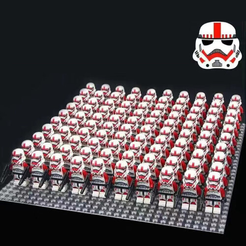 (SW692) 100pcs Star Wars Storm Troops 501st Clone Trooper Minifigures ...
