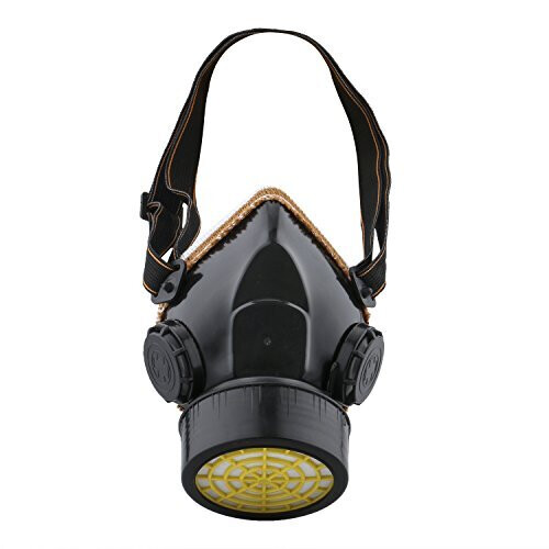Ewolee Gas Mask, Spray Paint Mask Respirator Dust Mask Single Cartridge ...