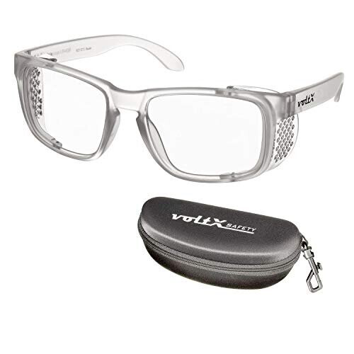voltX 'CRYSTAL' Full Lens Magnified Reading Safety Glasses UKCA & CE ...
