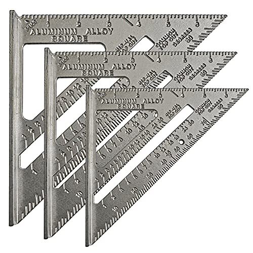 Aluminum Speed Square layout tool - Multipurpose Rafter square for ...