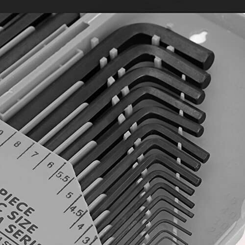 30Pcs Allen Key Set - Metric and Imperial Hex Allen Keys Set with Short ...