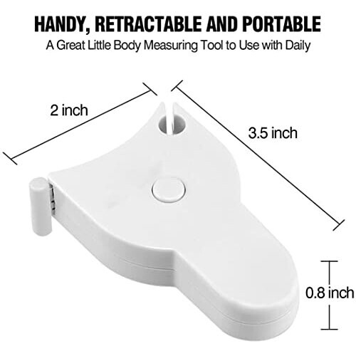 Tape Measure For Body - Retractable Measuring Tape 60inch (150cm ...
