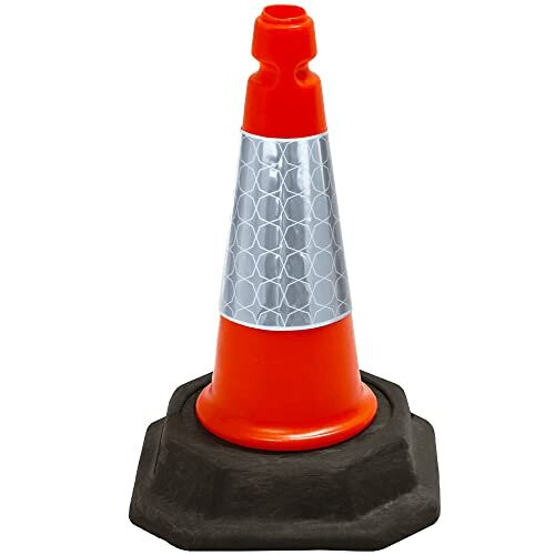460 mm High Traffic Cones for Street Safety - Strong and Durable Self ...