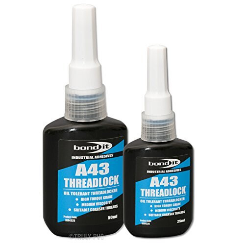 Bond-It A43 Threadlock 50ml - Blue medium strength anaerobic oil ...