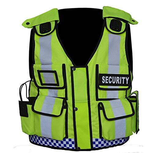 New Hi Viz Tactical Vest Dog Handler Security,CCTV, Event staff, Tac ...