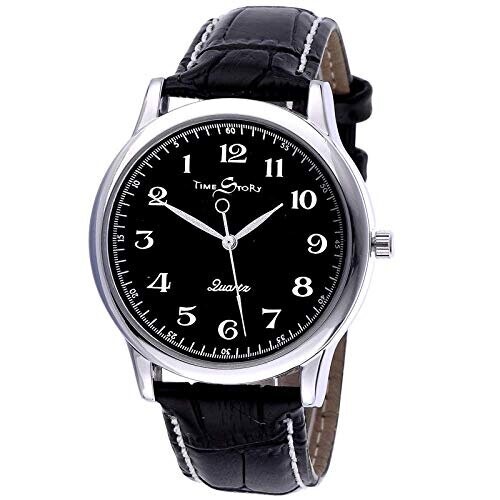XICHUANG Men and Women Quartz Watch Counterclockwise Backward Scale Oil ...