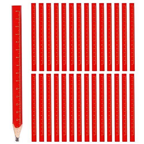 Mialang 40 Pack Carpenter Pencil Flat Wood Carpenter's Pencil ...
