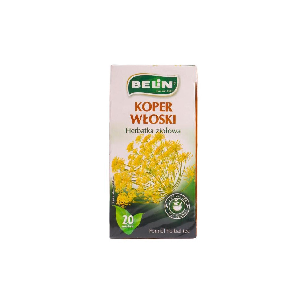 Koper włoski Herbatka ziołowa Fennel herbal tea Belin - 20sachets on OnBuy