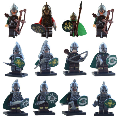 Lord Of The Rings Hobbit Fit Lego Mini Figures Hero Construction Toy on ...