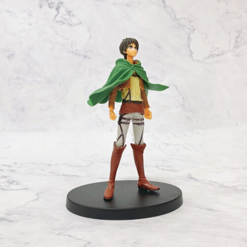 Attack On Titan Eren Jaeger Figure Toy Model Desk Decor Kids Birthday ...