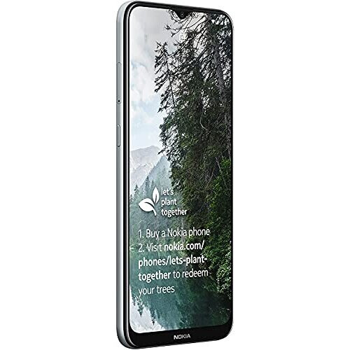 Refurbished Nokia G20 - Smartphone 64GB, 4GB RAM, Dual Sim, Glacier (Renewed) on OnBuy
