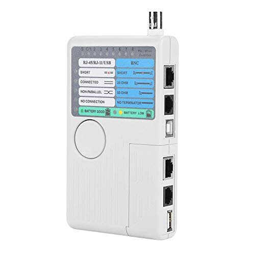 4 in 1 Portable RJ11 RJ45 USB BNC LAN Network Cable Tester Remote ...