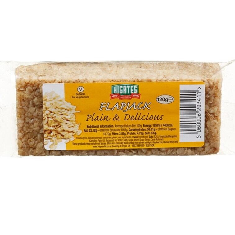 Delicious Higates Flapjacks: Original Recipe 120g on OnBuy