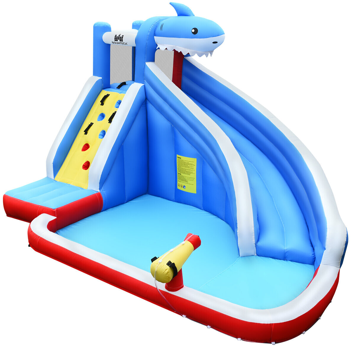 Inflatable Bounce House Water Slide Park Kids Inflatable Splash Pool on ...