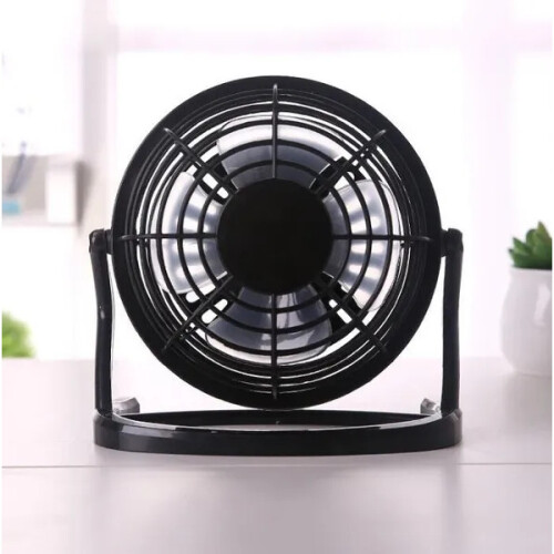 Mini USB Desk Fan Quiet Personal Cooler USB Powered Portable Table Fan ...
