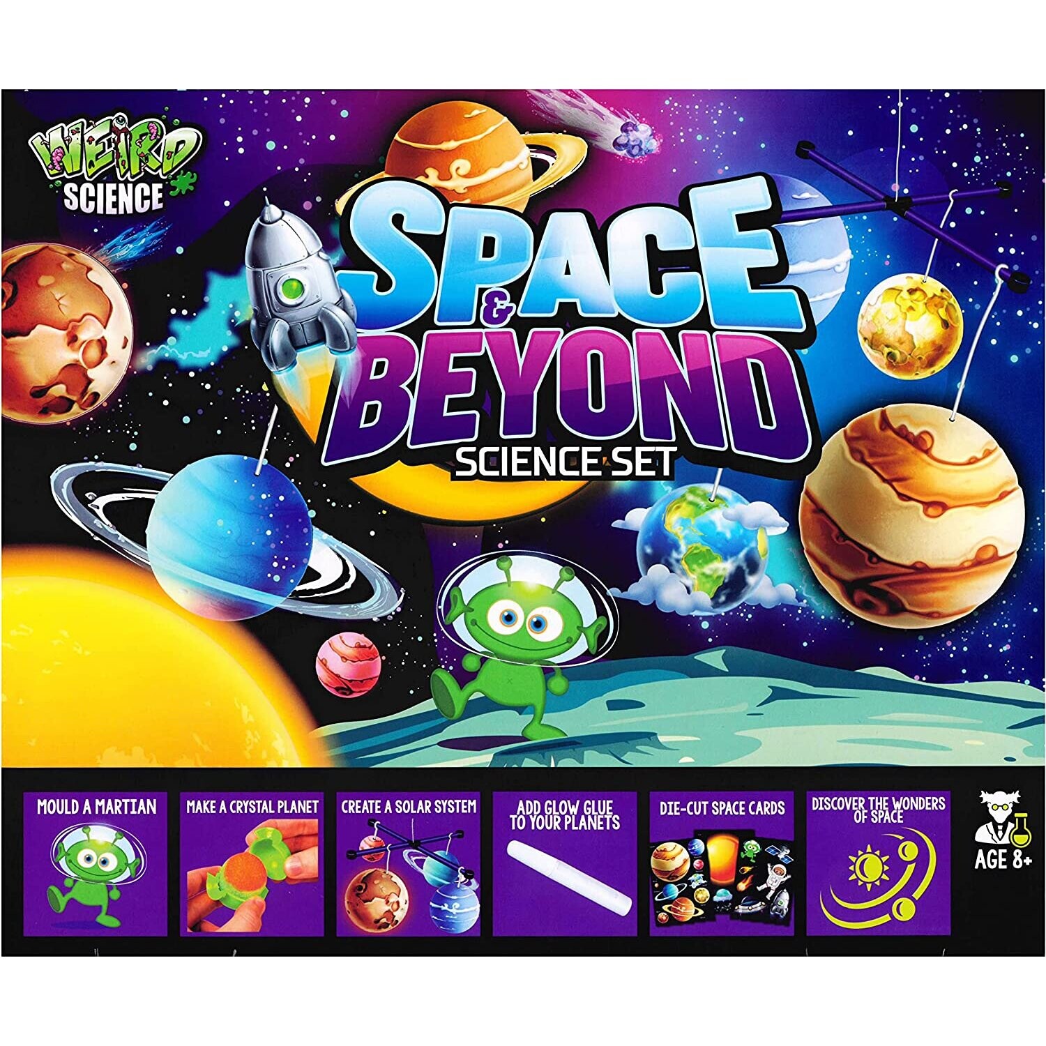 Space & Beyond Science Set Kids Make Your Own Solar System Activity Kit ...