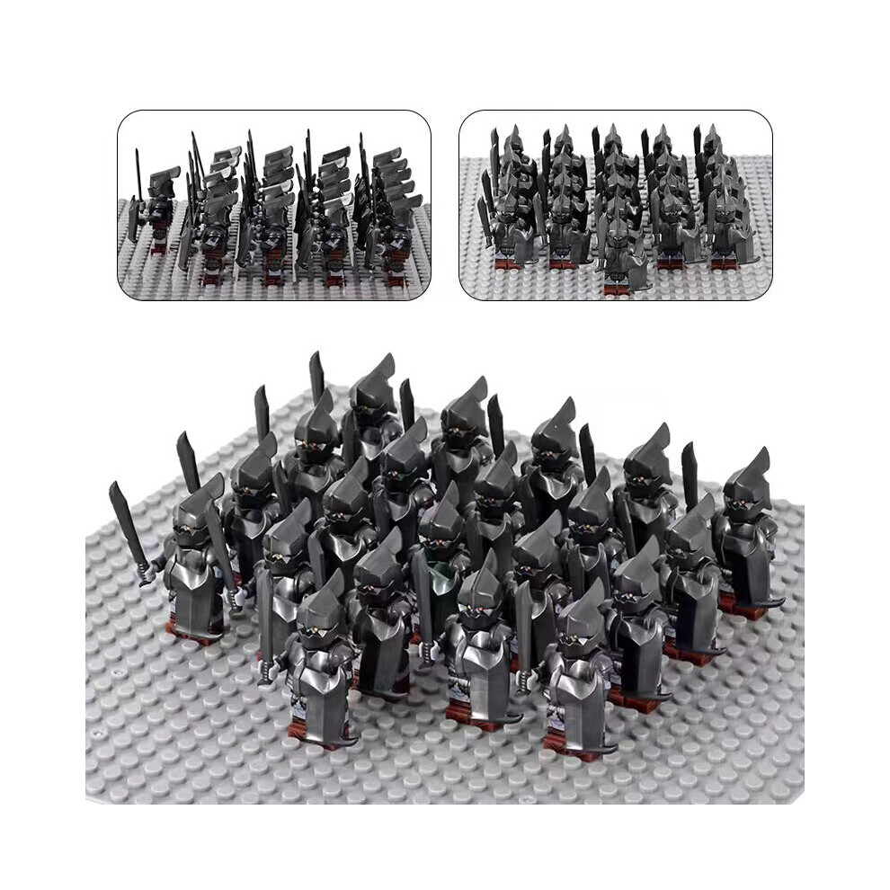 (Orcs 6) 21pcs Lord Of The Rings Army Orcs Building Blocks People ...
