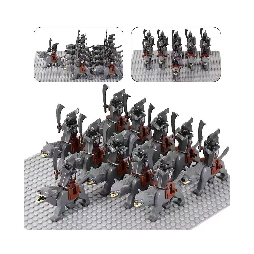 (Orc Berserker Wolf Phalanx 5) The Lord of the Rings" Medieval Lord of ...