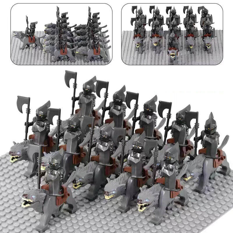 (Orc Berserker Wolf Phalanx 6) The Lord of the Rings" Medieval Lord of ...