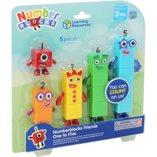 Learning Resources Numberblocks Friends One to Five on OnBuy