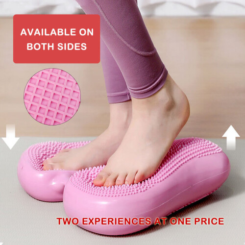 Inflatable Balance Exercise Stepper Foot Massage Trainer Mini Stepper ...