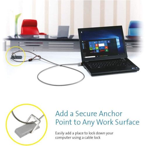 Kensington Desk Mount Security Cable Anchor Point - Secure Kensington ...