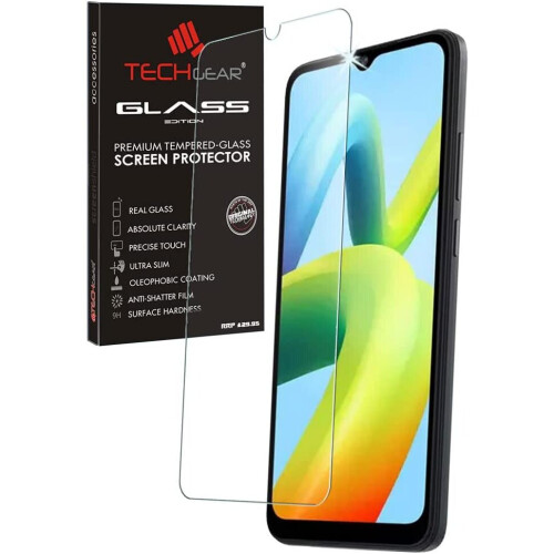 TECHGEAR GLASS Edition for Xiaomi Redmi A1, Tempered Glass Screen ...