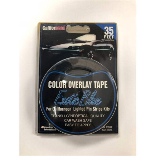 American International Install AIICA3506CL Xotic Blue Color Overlay ...