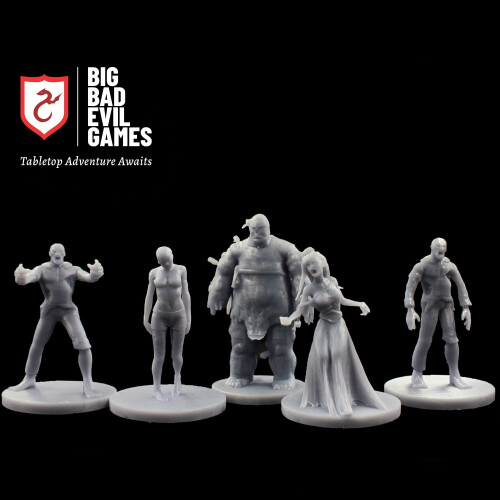 Zombie Miniature Set 1 | perfect for D&D, Zombicide, Pathfinder on OnBuy