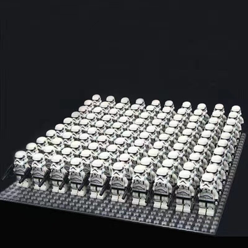 (100pcs SW585 Stormtrooper) 100Pcs Star Wars 501st Clone Stormtrooper ...