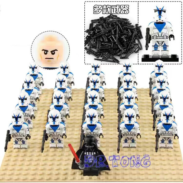 (501st Legion) 21Pcs Star Wars Training Robot Clone Storm Soldier ...