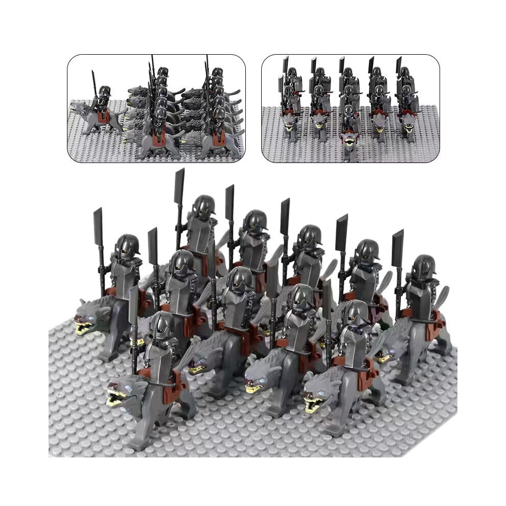 (Orc Berserker Wolf Phalanx 8) The Lord of the Rings" Medieval Lord of ...