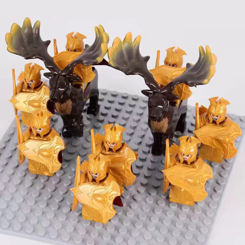 (Elves Big Horned Deer 11) Lord of the Rings Mithril Elf Guard Warrior ...