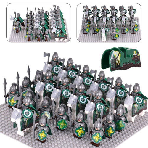 (Shield axeman + spearman + horse) Lord of the Rings Rohan Royal Guards ...