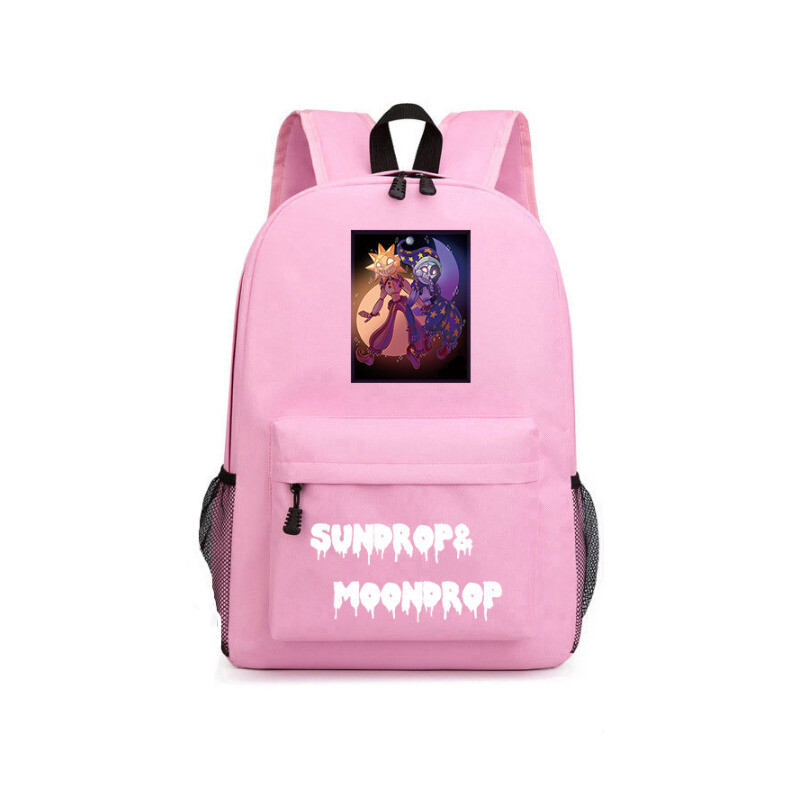 (Pink) Five Nights At Freddys Fnaf Backpack Sundrop Moondrop Casual ...