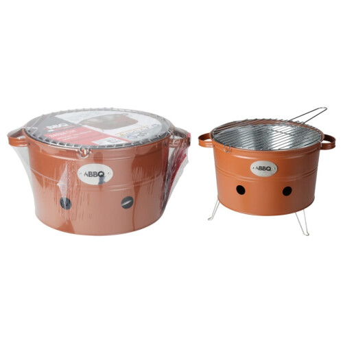 ProGarden BBQ Bucket with 2 Handles Portable BBQ Bucket Outdoor Multi ...