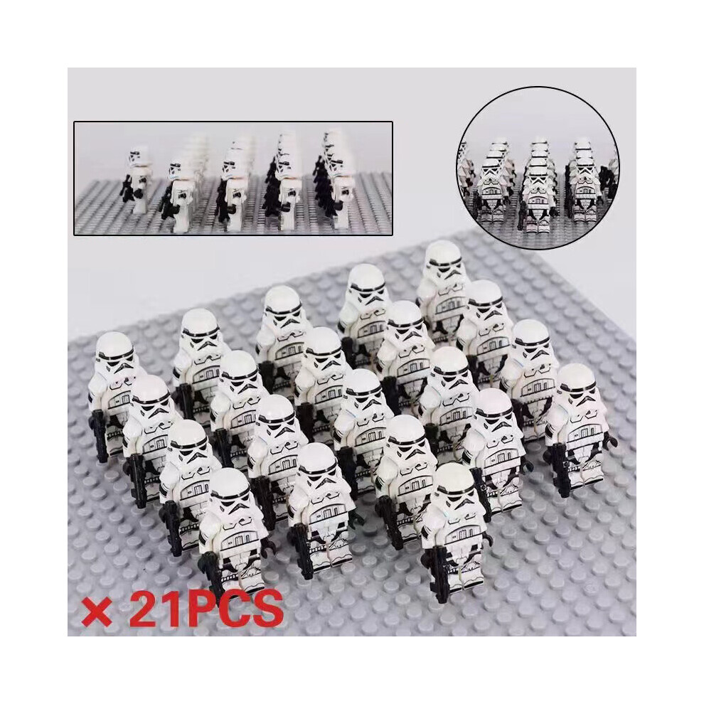 (Imperial Stormtrooper) 21PCS Star Wars Series - Clone Trooper Legion ...