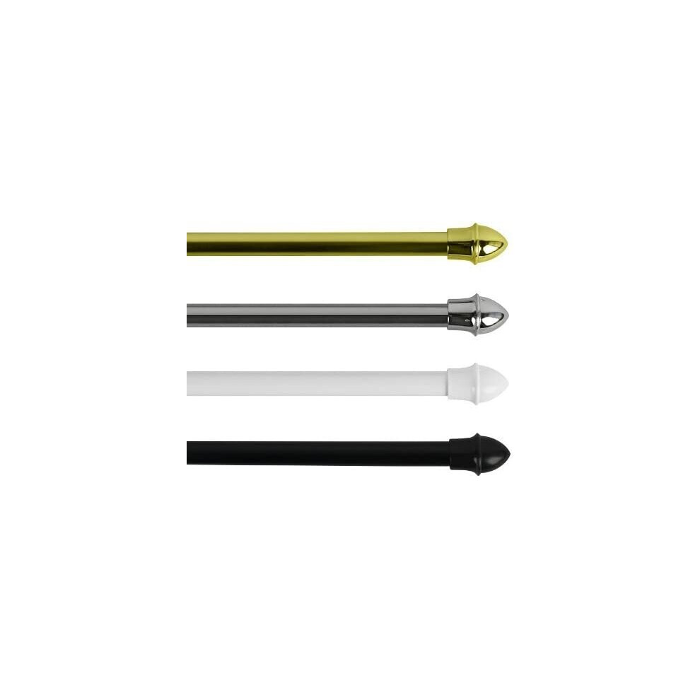 13mm Extendable Metal Curtain Cafe Rods on OnBuy