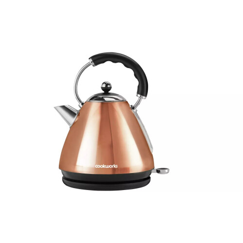 Cookworks Pyramid Kettle - Copper on OnBuy