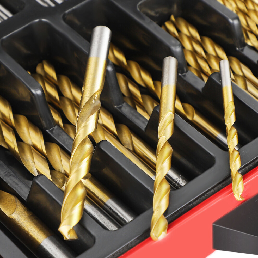 Cobalt Drill Bit Set for Stainless Metal HSS-Co 202 Cobalt 1 to 13mm on ...