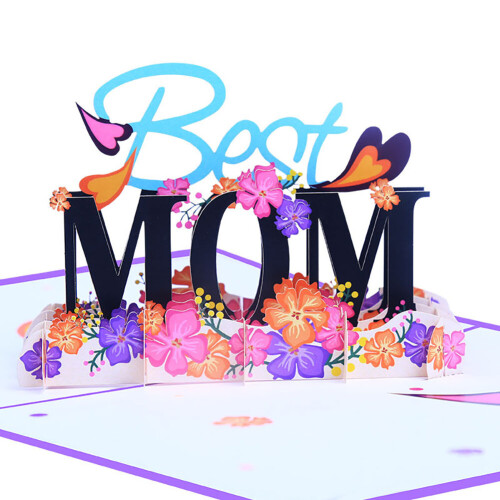 Mother's Day Gifts for Mom Creative 3D Mother's Day Greeting Cards ...