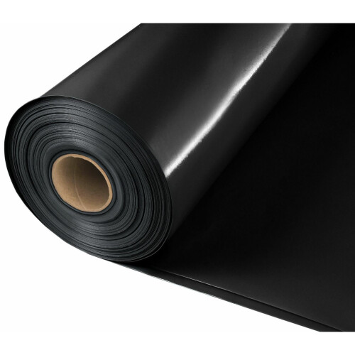 (8m x 5m) Damp Proof Membrane Black Polythene Sheeting Roll DPM 4m 5m ...